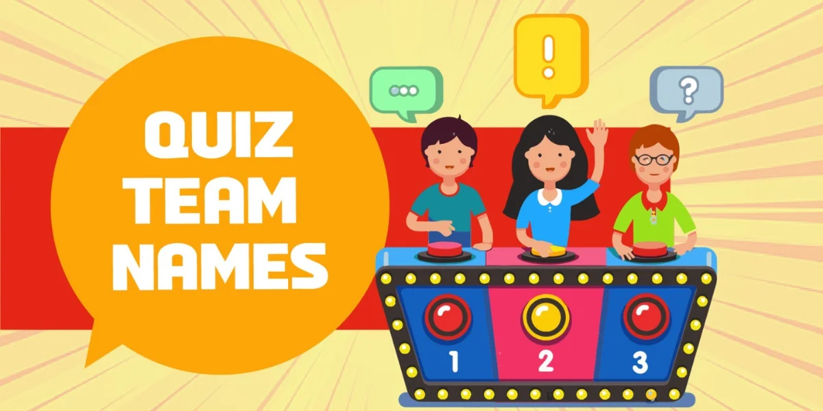 500+ Unique Quiz Team Names For Your Team