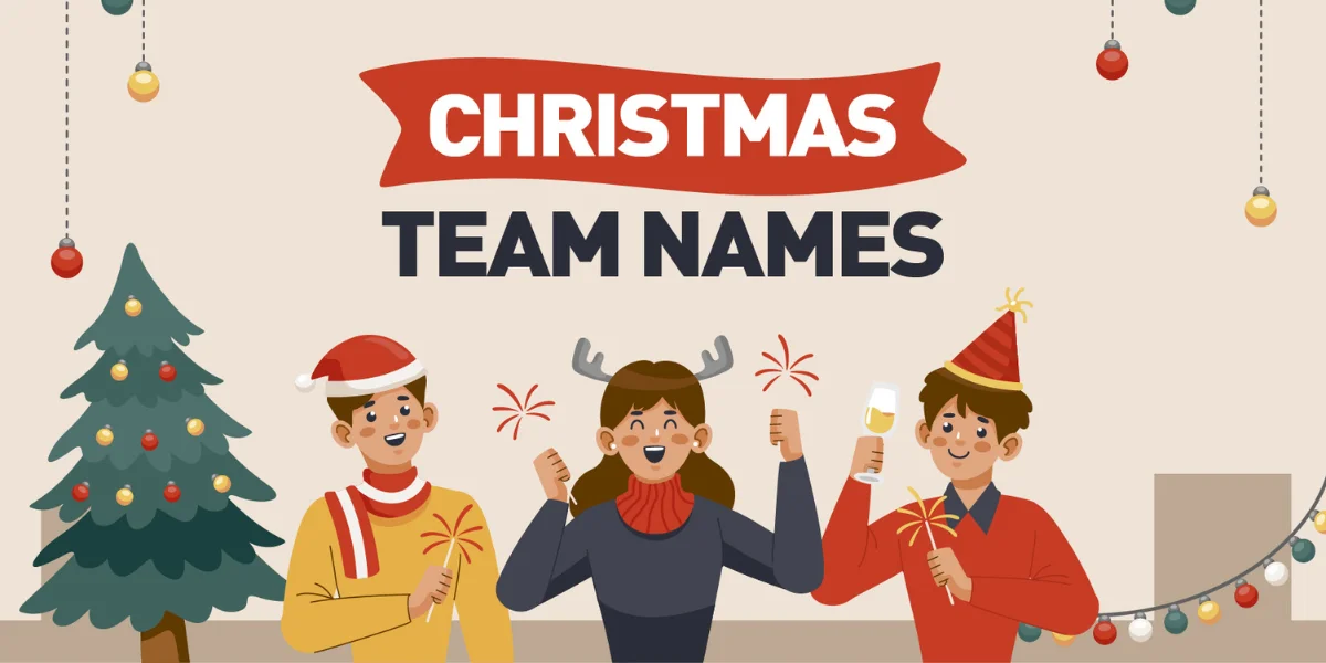 480+ Cute and Funny Christmas Team Names to Enjoy Christmas
