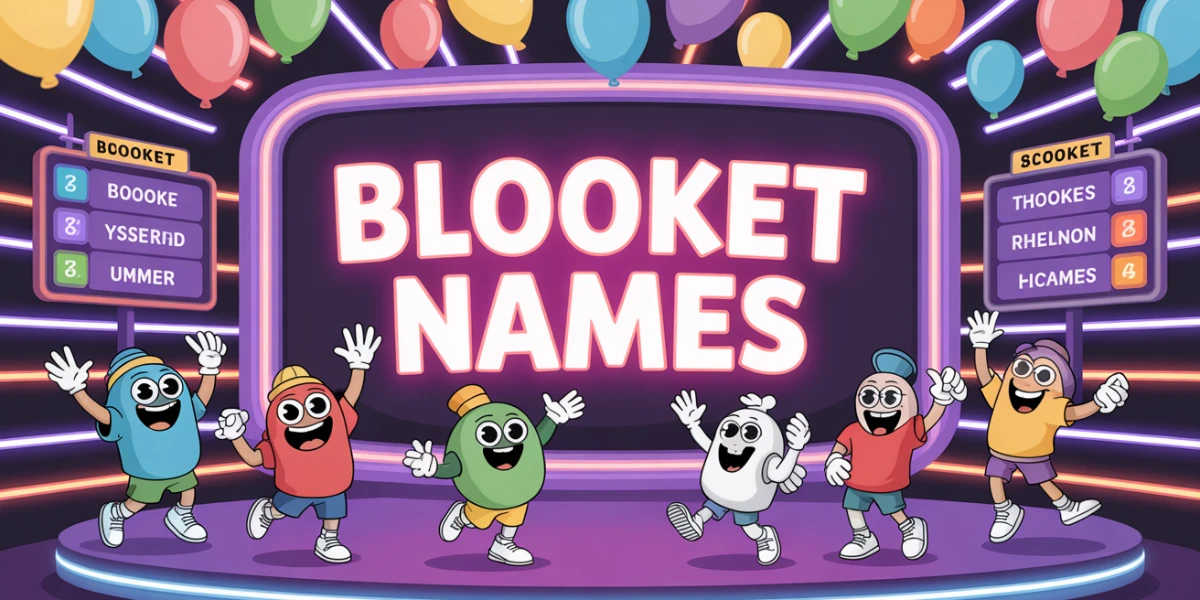 Blooket Names