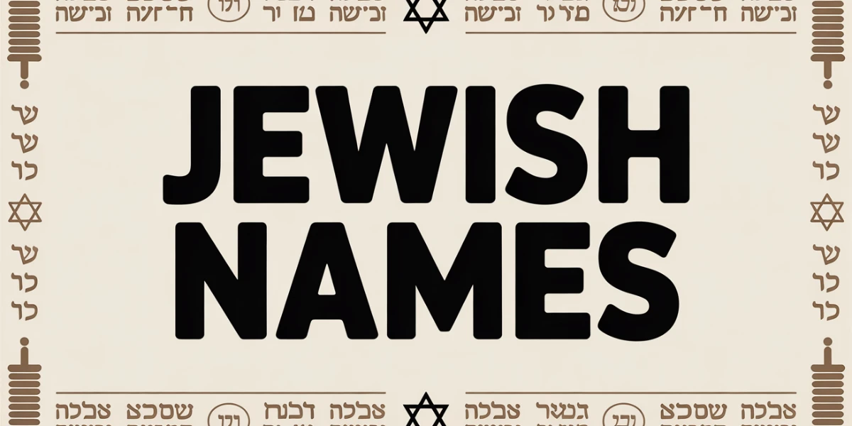 Jewish Names